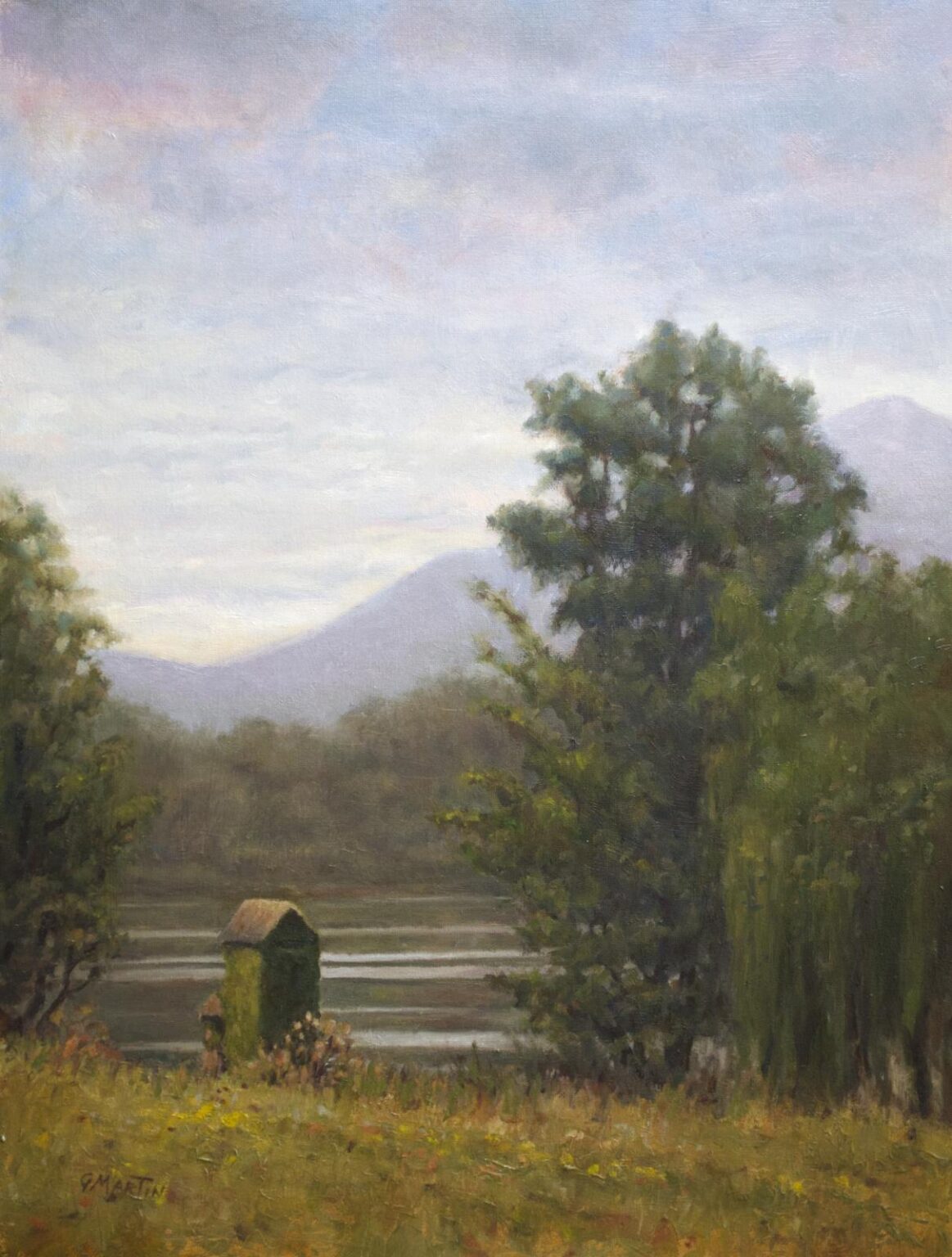 Lake Frassino Light - Gary Martin, Artist and Illustrator